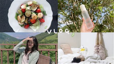 Vlog 몸과 마음을 힐링하기 위한 수술 전 마지막 브이로그 🌿 수부지의 데일리 진정 스킨케어 🌼 Youtube