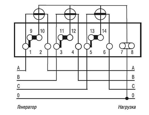 Схема подключения 3 х фазного счетчика Всё об электрике в доме