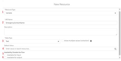 How To Create A Simple Variable Salesforce Flow Lab