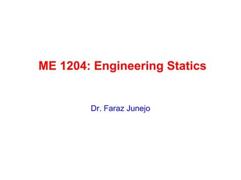 Static Force Analysis Pdf