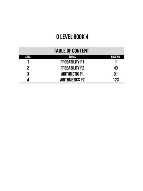 O Level Maths Book 4 24 25 Pdf Mathematics Mathematical Notation
