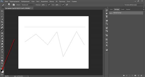 Как в фотошопе рисовать линии Как в Фотошопе нарисовать прямую линию
