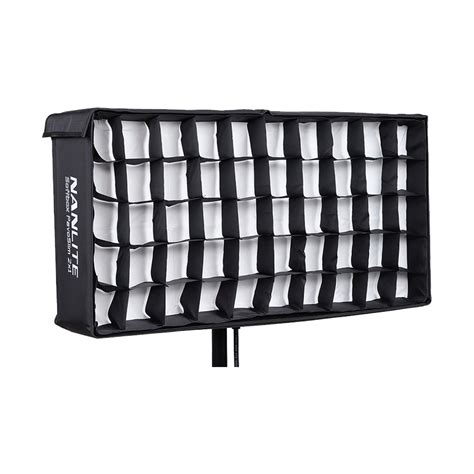 Nanlite Folding Softbox With Egg Crate For Pavoslim 120bc Led Panel