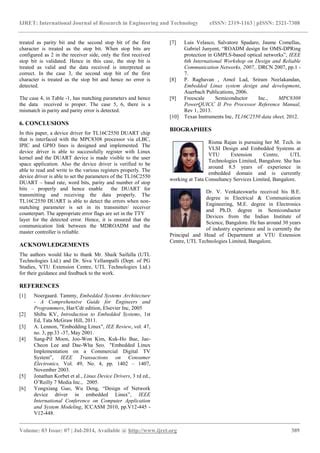 Implementation Of Linux Based Uart Device Driver Pdf