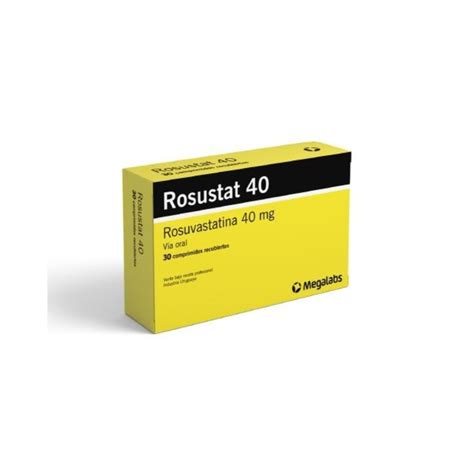 Rosustat 40 Mg X 30 Comprimidos Farmacity Uruguay
