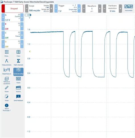 How To Decode And Analyze Manchester Coding Picoscope 7