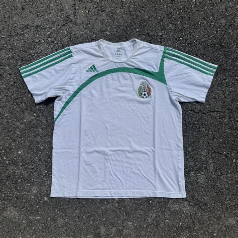 Vintage Adidas Mexico Jersey Size L Authentic Depop