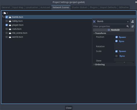 Visual Nodes For Multiplayer Scene Replication Issue Godotengine Godot Proposals Github