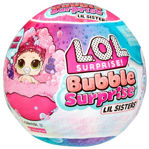 Lol Surprise Bubble Surprise Lil Sisters Doll Styles Vary The Entertainer Pakistan
