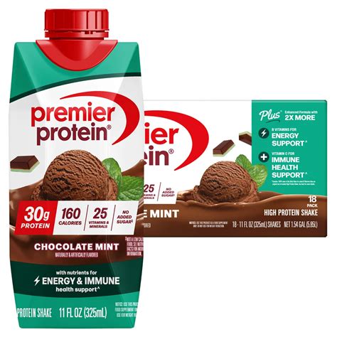 Premier 30g Protein Plus Energy And Immune Support Shakes Chocolate