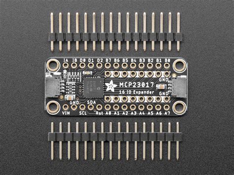 Adafruit Mcp23017 I2c Gpio Expander Breakout Stemma Qt Qwiic