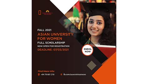 Bangladesh Học Bổng Toàn Phần Bậc Cử Nhân Tại Trường Đại Học Phụ Nữ Á Châu Asian University