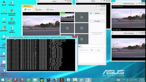 Counting Vehicle With Opencv Tugas Statistika Youtube