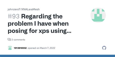 regarding the problem i have when posing for xps using blender · issue