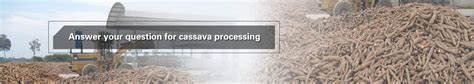 Cassava Flour Processing Flow Chart Blog