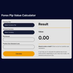 Forex Pip Value Calculator MarketBulls