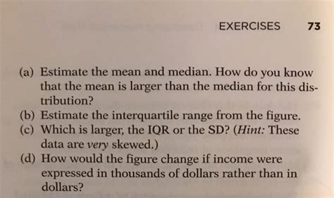 Solved 41 The Following Histogram And Boxplot Summarize The