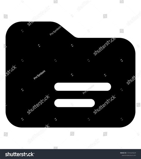 Data Storage Folder Icon Stock Vector Royalty Free 1316325629 Shutterstock