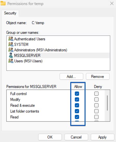 Cannot Bulk Load Because The File Could Not Be Opened Operating System