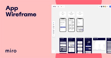 App Wireframe Template Miro