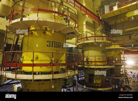 Kiev Ukraine 20th Apr 2018 A View Of The Pumps For A Reactor