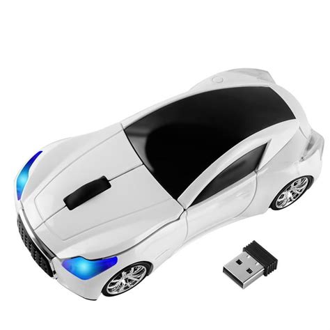 Dpisuuk Wireless Mouse 2 4ghz Optical Car Mouse Computer Mouse With