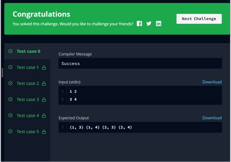 Hacker Rank Problem 22 Problem Statement Itertoolsproduct By