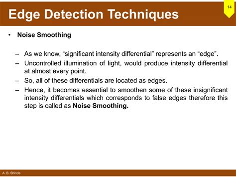 Edge Detection And Segmentation Ppsx
