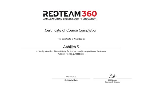 Abhijith S On Linkedin Ethicalhacking Cybersecurity Hacking Infosec Redteamhackeracademy