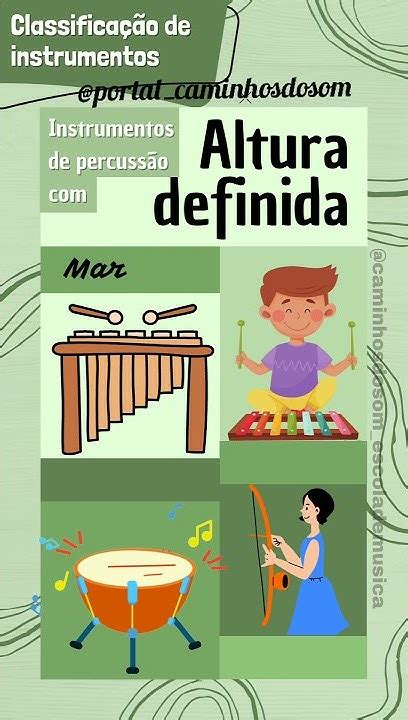 Instrumentos De Percussão De Altura Definida Classificaçãodeinstrumentos Youtube