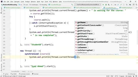 Java Tutorials 24 Step 08 Wait Notify Notifyall Youtube