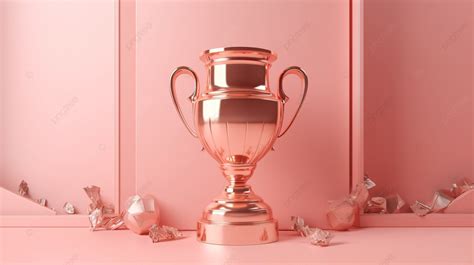 분홍색 배경에서 수상 디자인 금 트로피 파스텔 핑크 배경에 3d 렌더링 골드 트로피 컵 고화질 사진 사진 배경 일러스트 및 사진 무료 다운로드 Pngtree