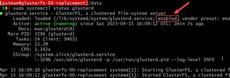 whiteboard coder glusterfs replacing a server