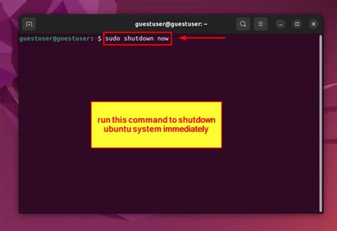 How To Use The Linux Shutdown Command 9 Best Ways