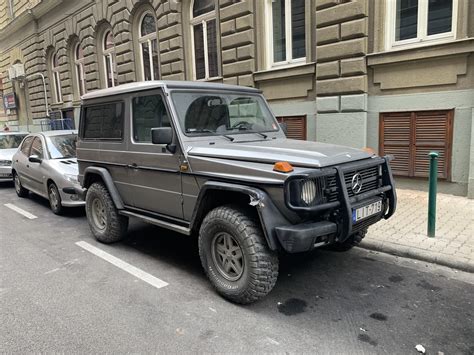 Mercedes Benz G Class Badass 2 Door Diesel G Wagon Spotted In Budapest Rspotted