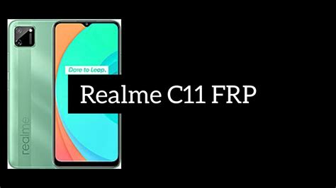 Realme C11 Rmx2185 Frp Youtube