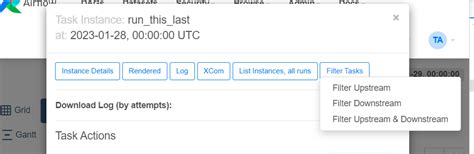 Graph Ui Add Filter Downstream And Filter Downstream And Upstream · Issue 28847 · Apacheairflow