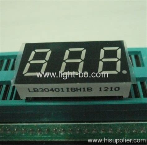 3 Digit 0 4 Common Anode Blue 7 Segment Led Display Manufacturers And Suppliers In China
