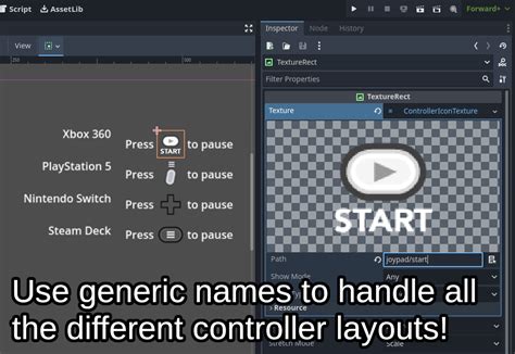 Controller Icons Godot Asset Library