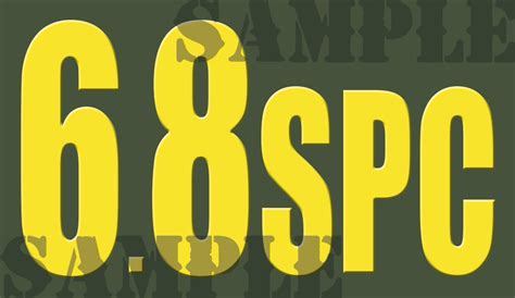 68 Spc Yellow Standard 50cal Ammocanmagnetscom