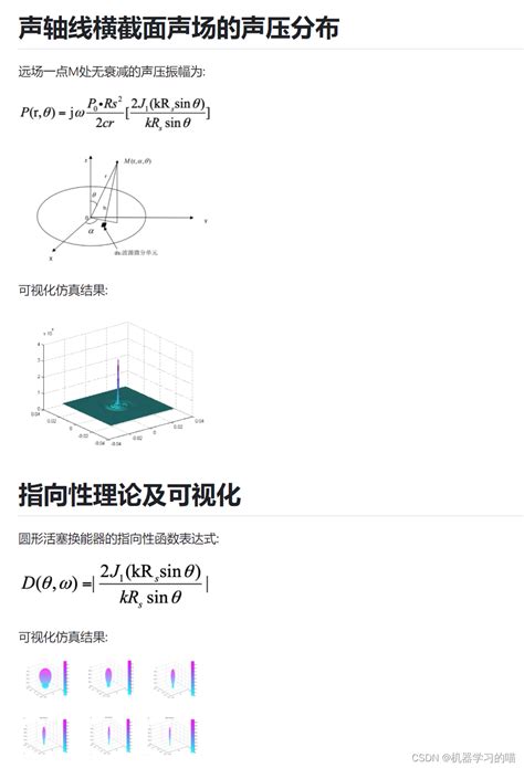 基于matlab实现的超声场可视化研究及gui仿真模拟 源代码 文档说明 csdn博客