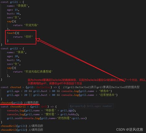 Ts中interface接口的简单用法interface Ts Csdn博客