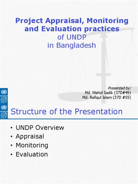 Project Management By Undp United Nations Development Programme