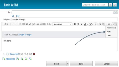 Clipboard Editor Welcome TeamWox Help
