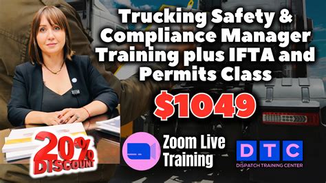 Trucking Safety And Compliance Manager Training Plus Ifta And Permits