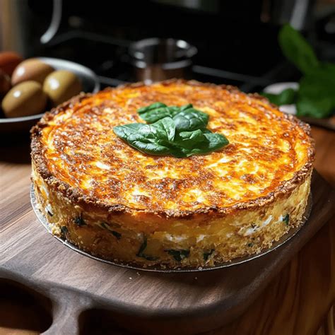 Crispy Potato Crust Mediterranean Quiche Youll Adore