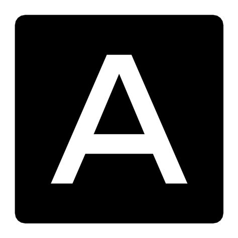 Text Color Solid Vector Svg Icon Svg Repo