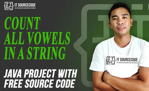 Count All Vowels In A String Java With Source Code New