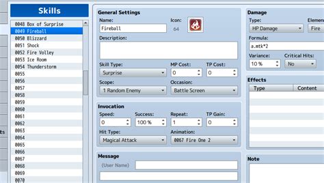 Skill That Make User Cast Random Skill Rpg Maker Forums