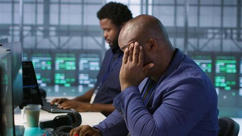 Stressed Engineer Finally Relaxing After Receiving Access Granted Notification While